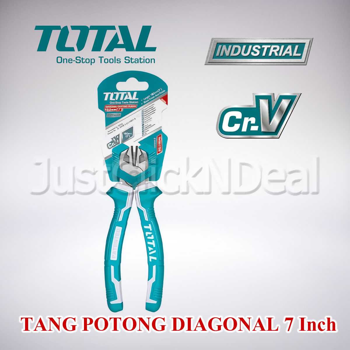 Jual TOTAL Tang Potong Diagonal 6 7 Inch Diagonal Cutting Pliers
