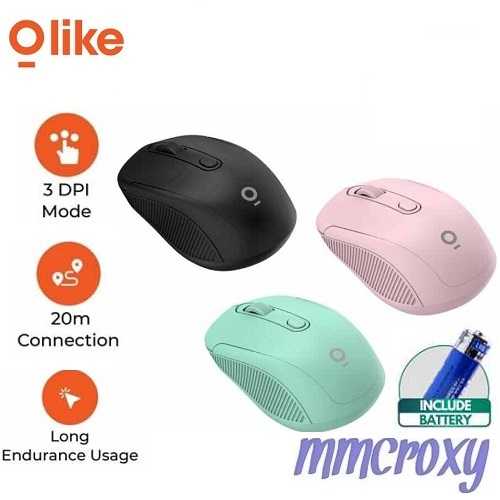 Jual Olike M2 Mouse Wireless Optical Mouse 2.4G | Jakmall.com