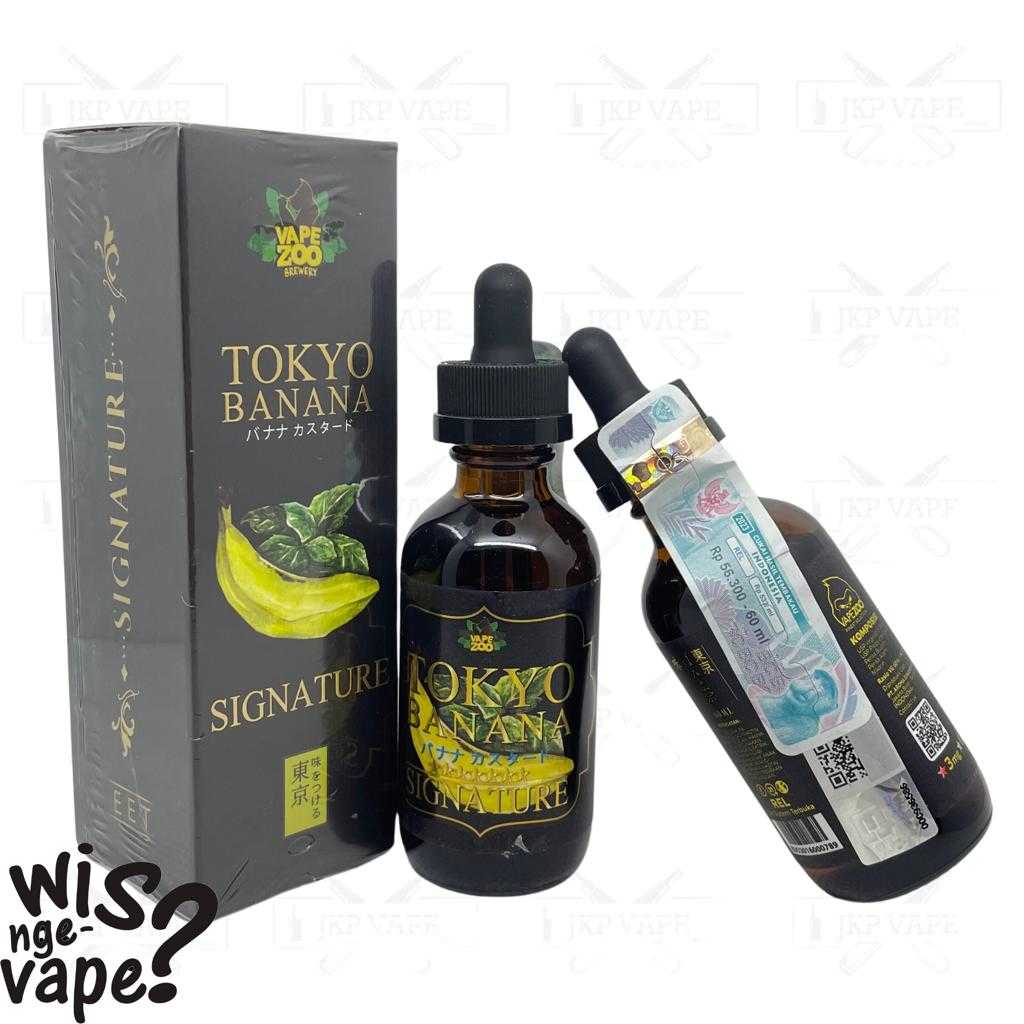 Jual TOKYO BANANA SIGNATURE 60ML - PREMIUM LIQUID VAPE BY JAVA