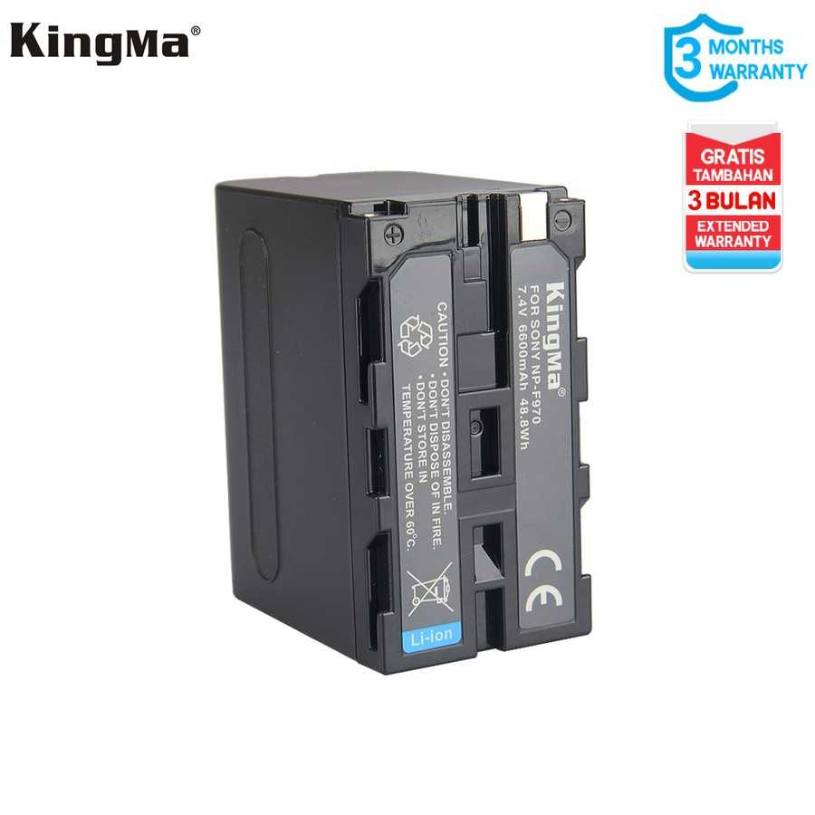 Jual Baterai / Battery KINGMA for Sony NP-F970 - Garansi Resmi