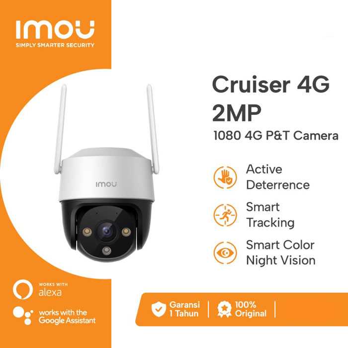 Jual Imou Cruiser 4G Modul Sim Card Smart Wifi IP Camera 1080P