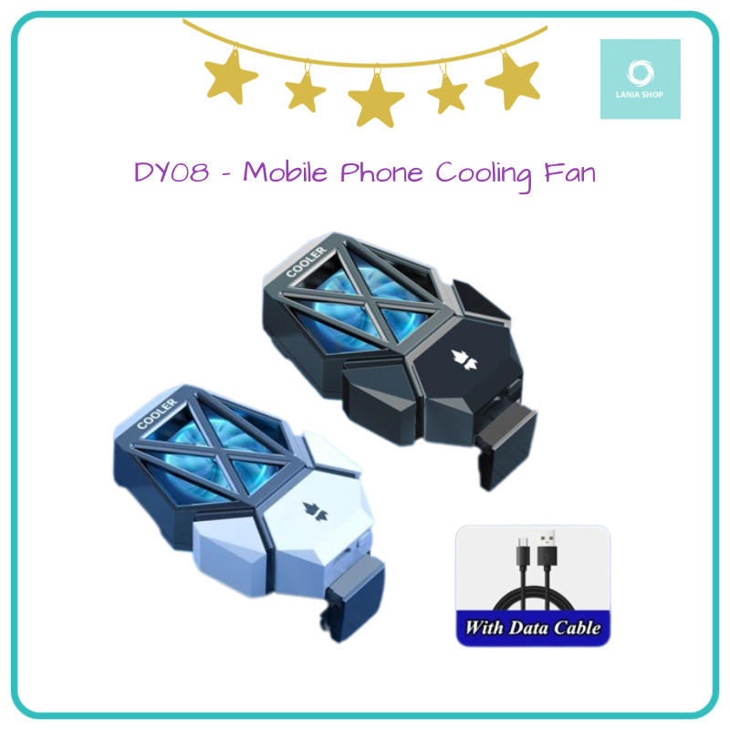 Jual DY08 - Mobile Phone Cooling Fan - Kipas Pendingin Smartphone