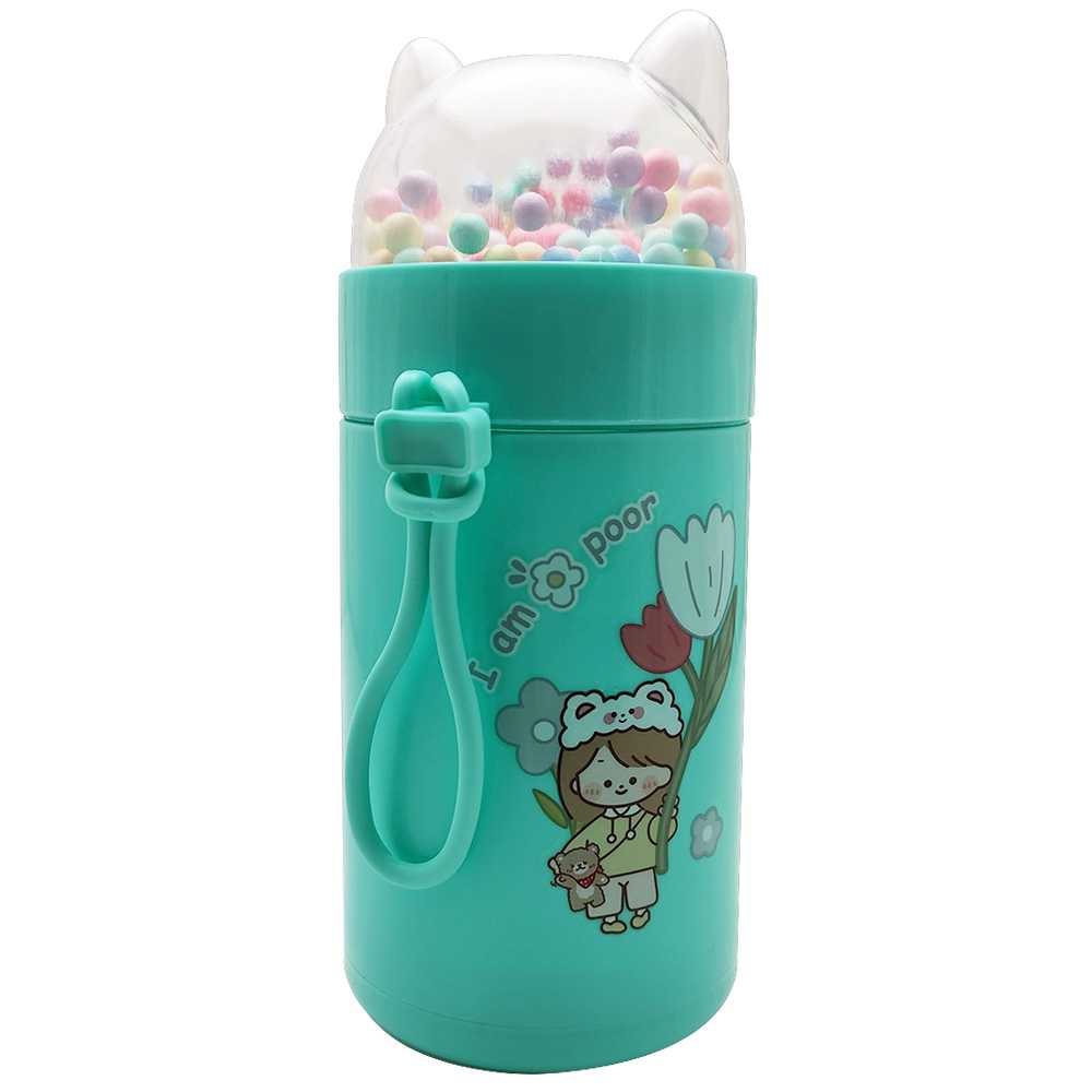Jual Botol Minum Anak Karakter Miao Miao Lucu Tumbler 350ML