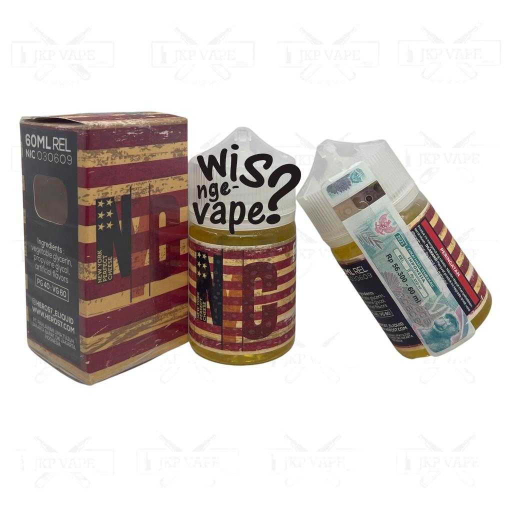 Jual NYC 60ml - New York Cheese Liquid By Hero57 | Jakmall.com