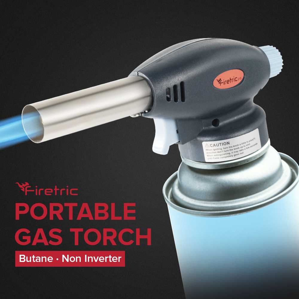 Jual Firetric Portable Gas Torch Butane Flame Gun - 915 | Jakmall.com
