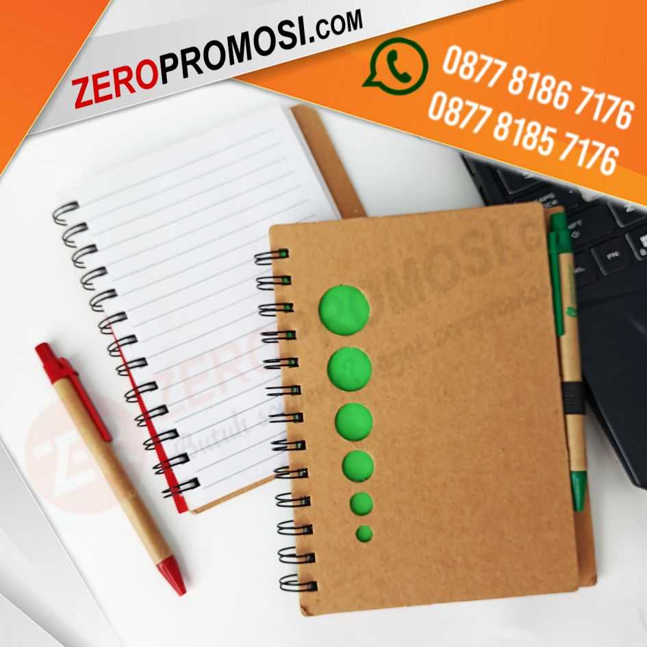Jual Souvenir Memo Daur Ulang Custom Kode M06 Cetak Logo | Jakmall.com