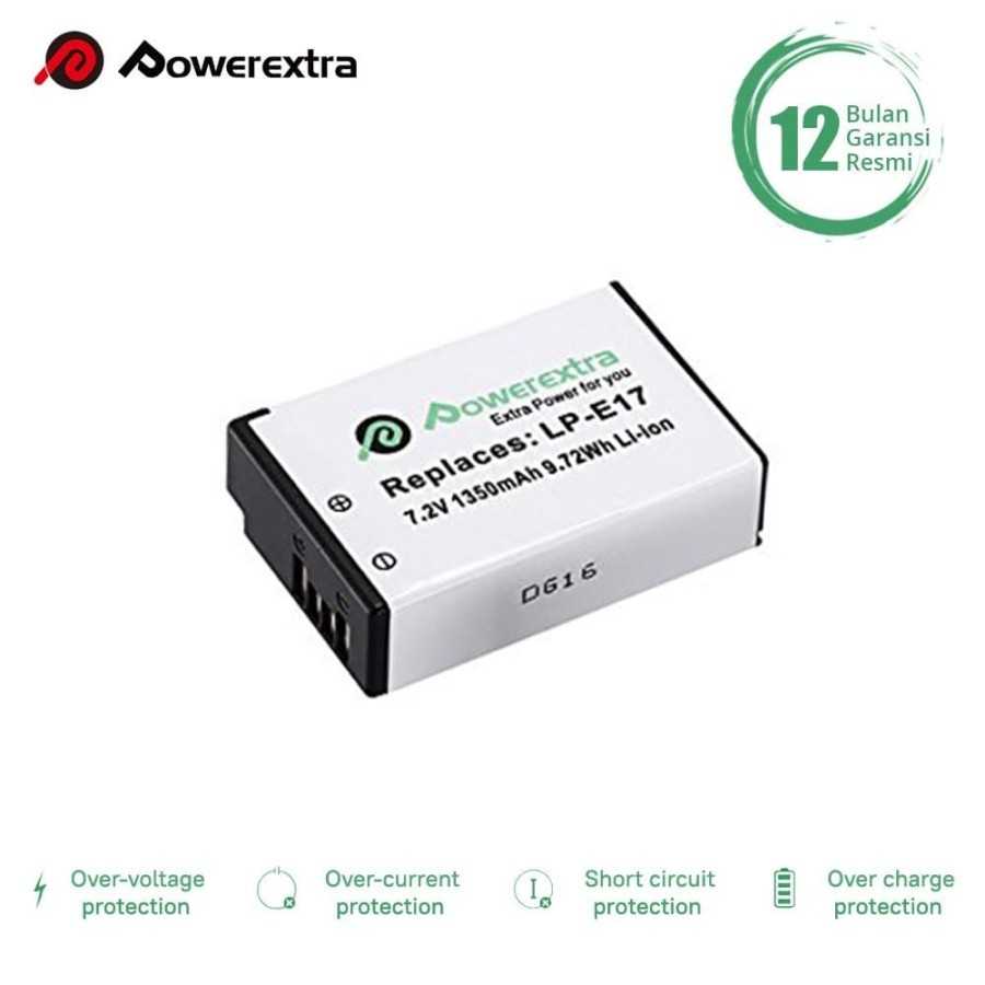 Jual Powerextra Baterai Battery Canon LP-E17 | Jakmall.com