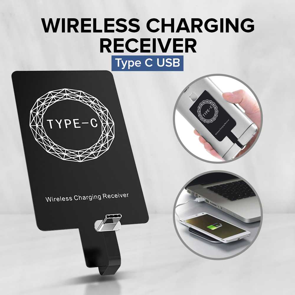 Jual Qi Wireless Charging Receiver Adapter for Smartphone - P9