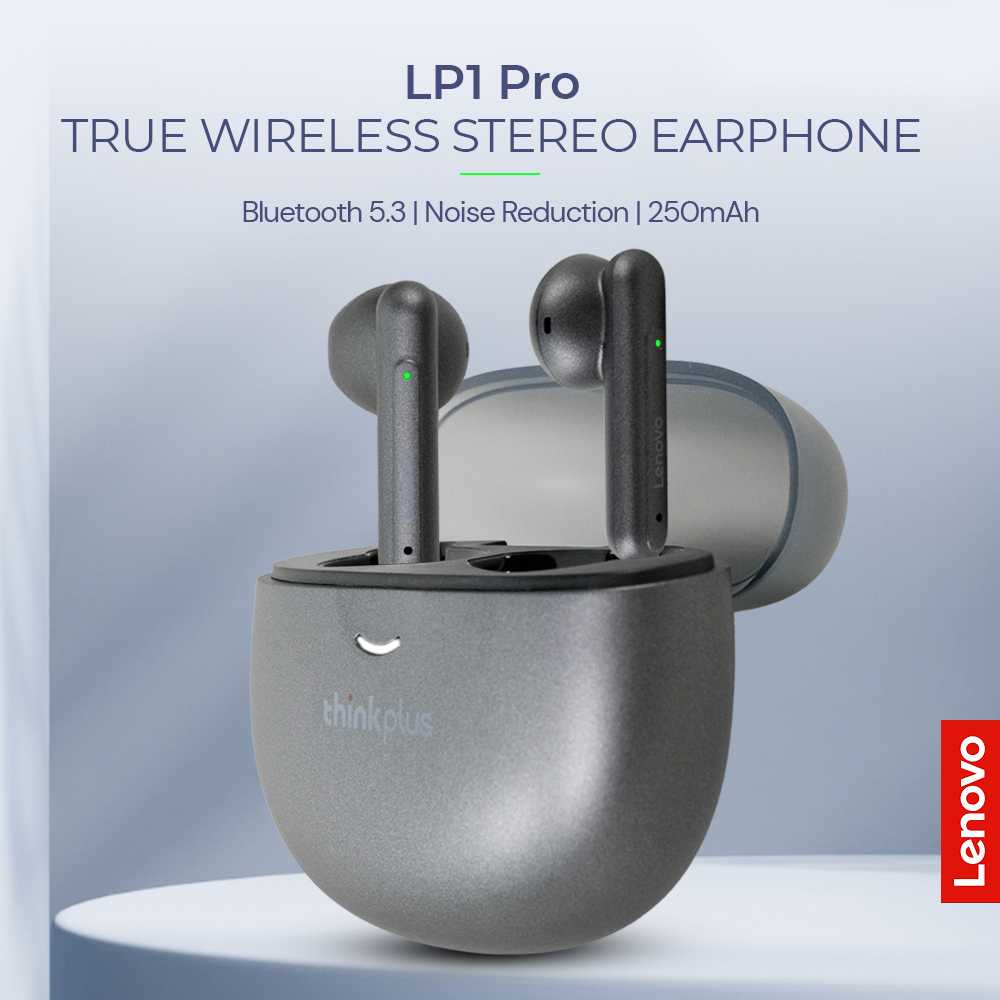 Jual Lenovo Thinkplus TWS Earphone Bluetooth 5.3 Noise Reduction