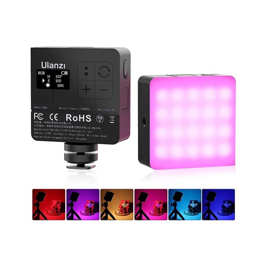 Jual Ulanzi VL49 VL-49 RGB Pro Rechargeable Mini LED Video Light