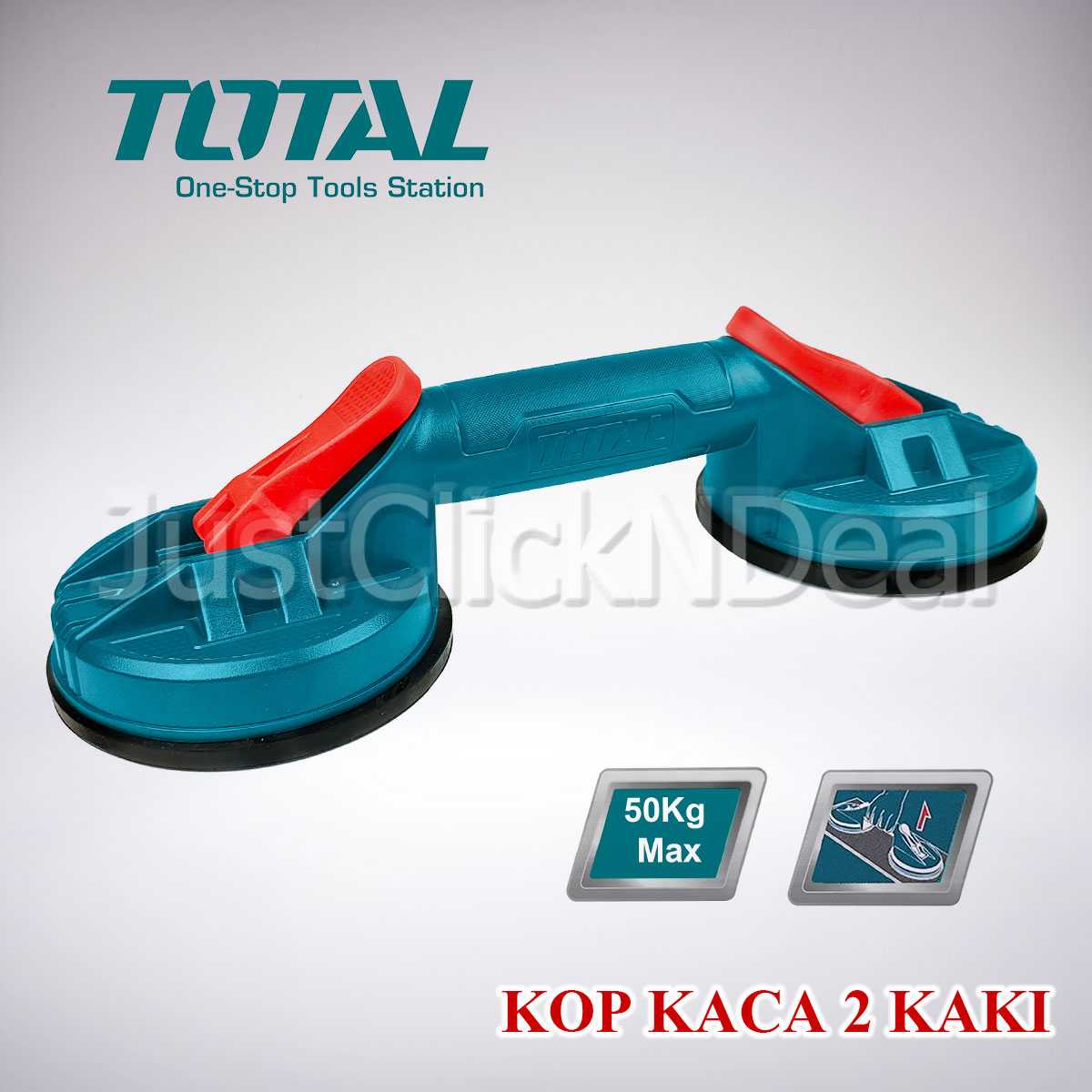 Jual TOTAL Kop 2 Kaki Alat Angkat Kaca Sucker Vacuum Glass