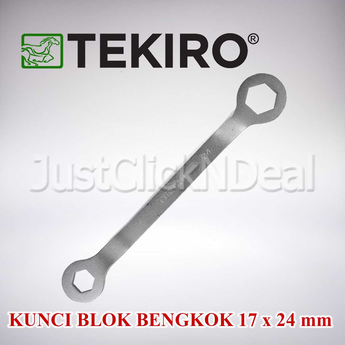 Jual TEKIRO Kunci Blok Motor Matic 10 Inch 17 x 24 mm Engine