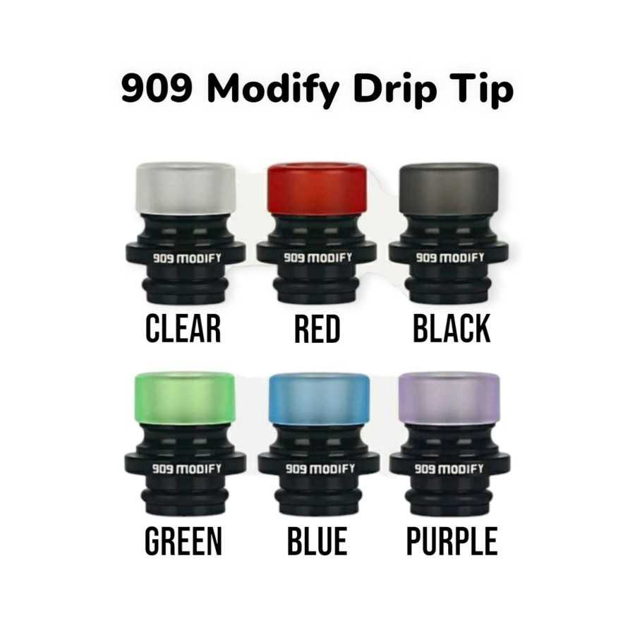 Jual Atomizer Vape Aio Driptip 909 Modify Lite 510 Style By MV