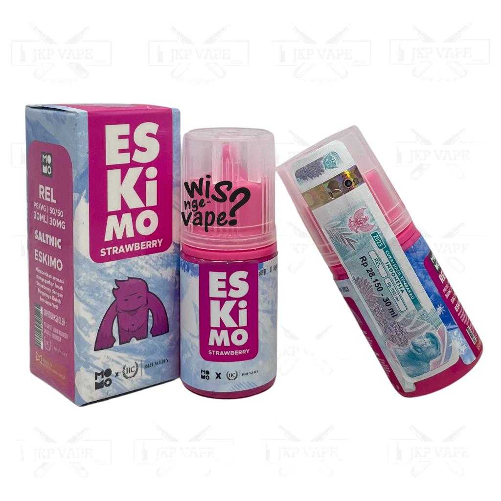 Jual Eskimo Ice 30ml - Saltnic Liquid by Momo x IJC | Jakmall.com