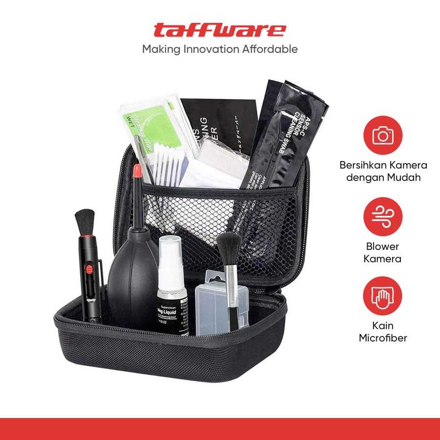 Jual TaffSTUDIO Cleaning Set 13 in 1 for Camera | Jakmall.com