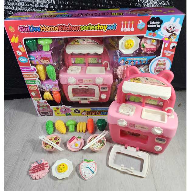 Jual MAINAN KITCHEN SET MINIMALIS HOME KITCHEN PLAYSET | Jakmall.com