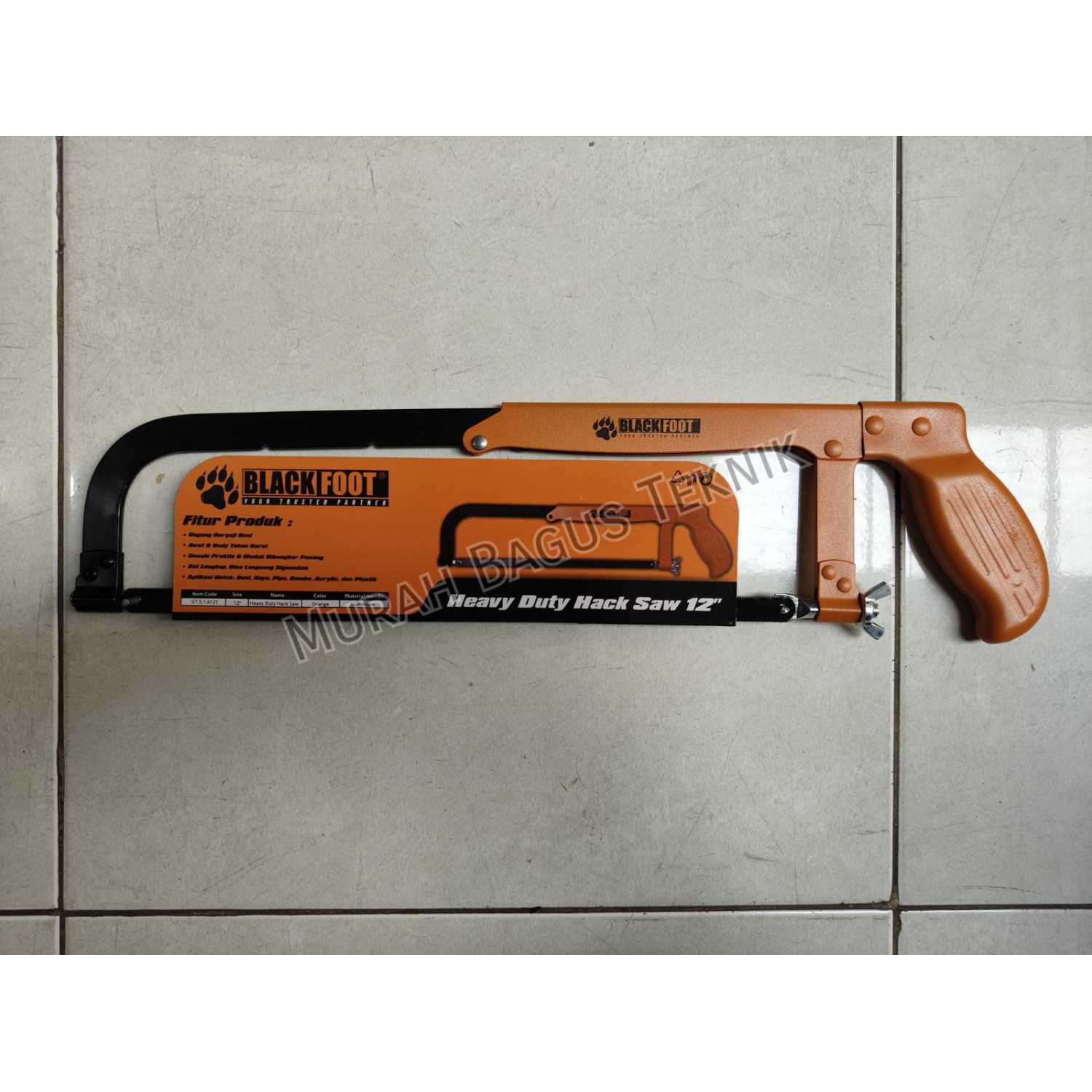 Jual Gergaji Besi 12 Inchi / Heavy Duty Hack Saw 12" / Gagang