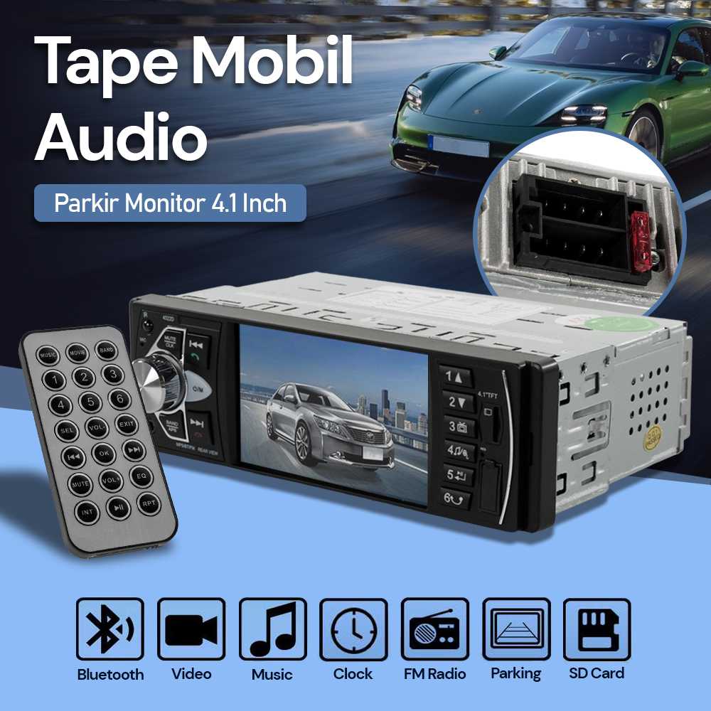 Jual Kklusb Tape Mobil Audio Bluetooth MP5 Parkir Monitor Plug