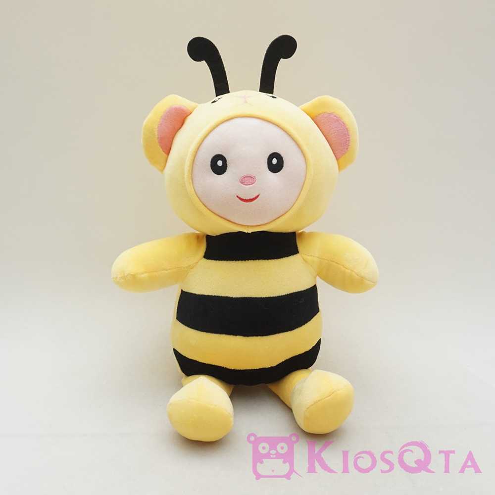 Jual boneka lebah lucu cute bee kuning hitam medium | Jakmall.com