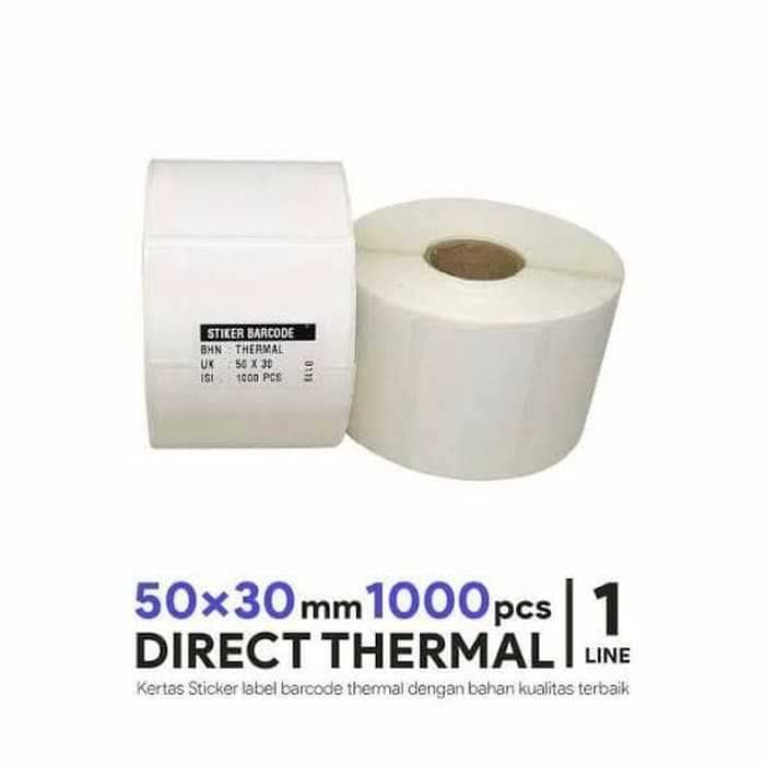Jual LABEL BARCODE 1 LINE/ STIKER BARCODE / STICKER BARCODE