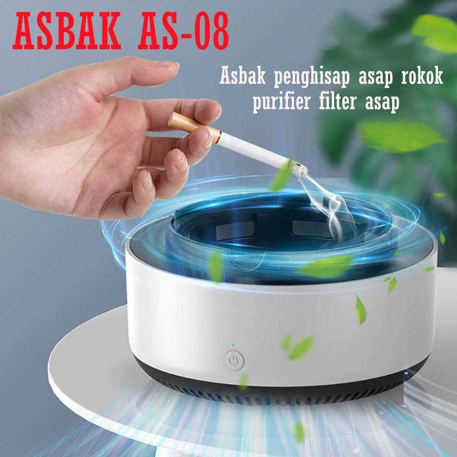 Jual Asbak AS-08 Penghisap Asap Air Purifier Filter EHS DPT anti