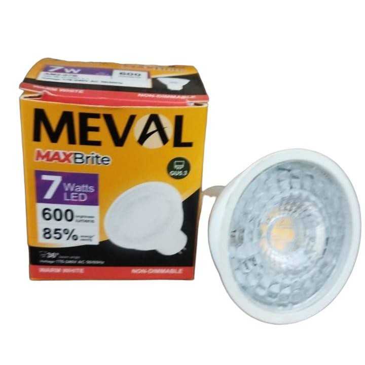 Jual MEVAL - LED MR16 7W Maxbrite - GU5.3 - Kuning | Jakmall.com