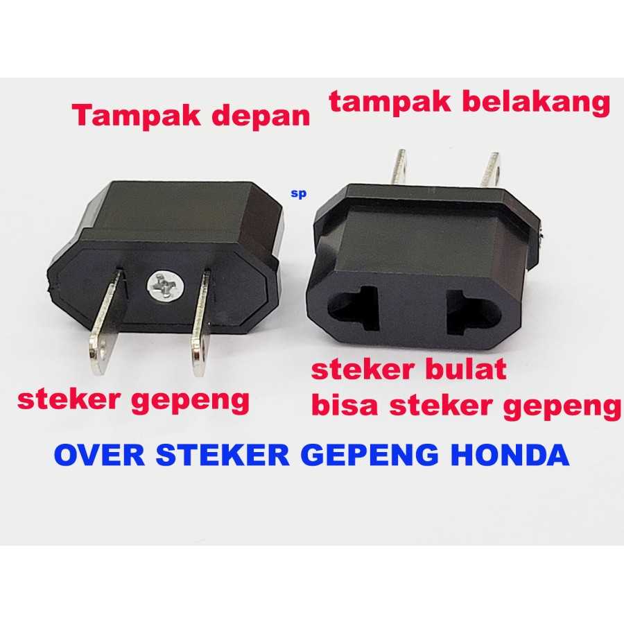 Jual over steker gepeng honda sp -Adaptor sambungan Listrik