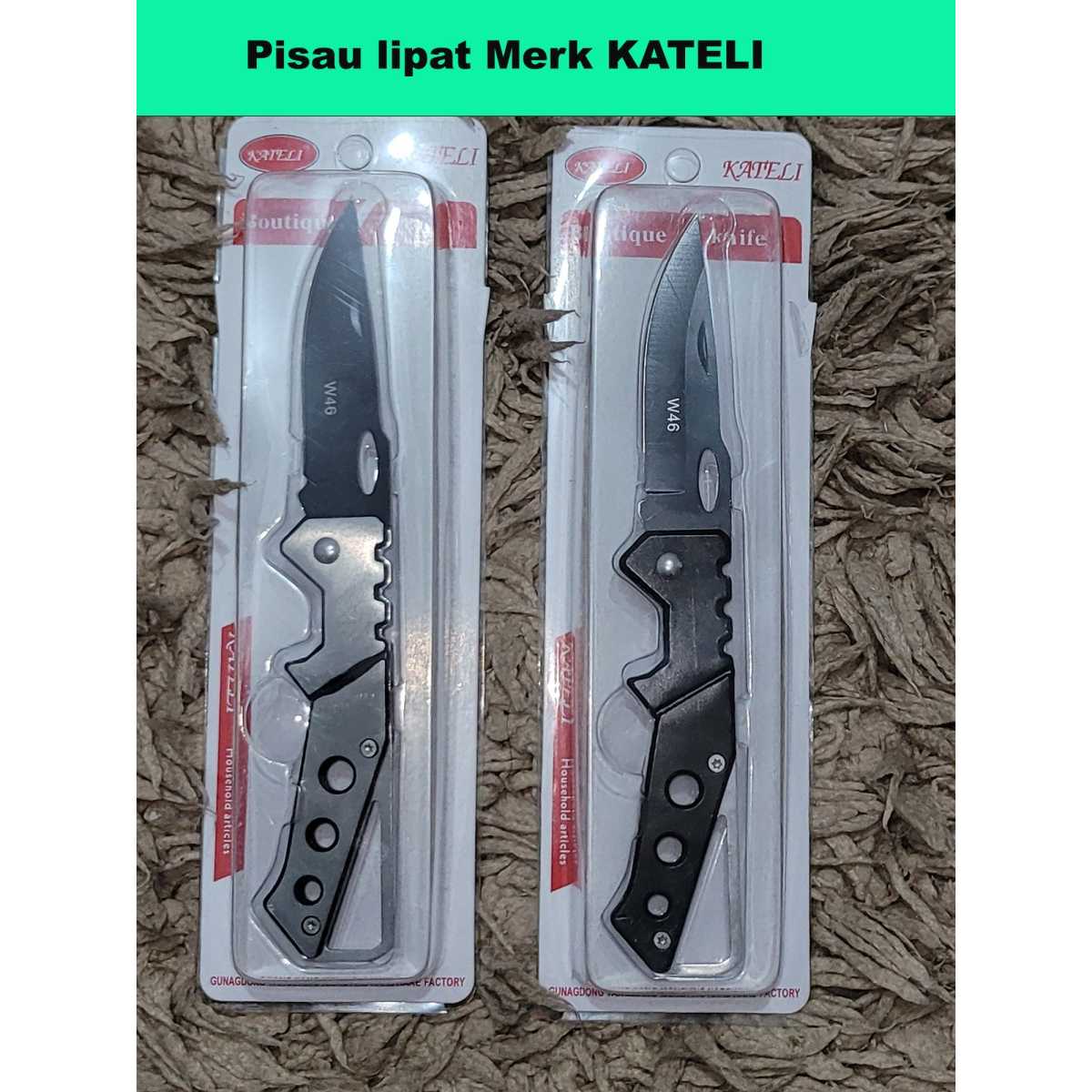 Jual KATELI KNIFEZER Pisau Saku Lipat Mini Serbaguna multifungsi