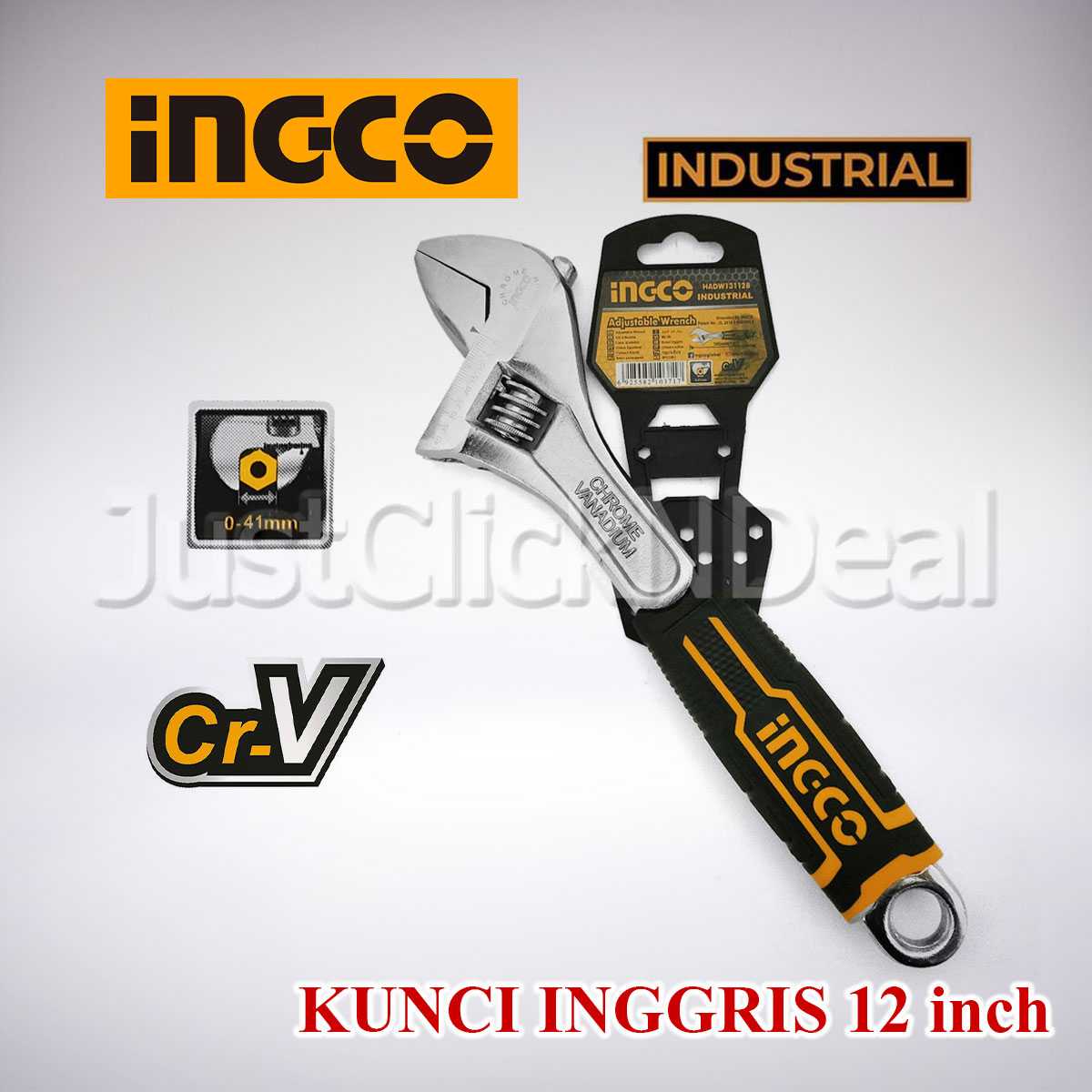 Jual Ingco Kunci Inggris Industrial 8 10 12 Inch Adjustable