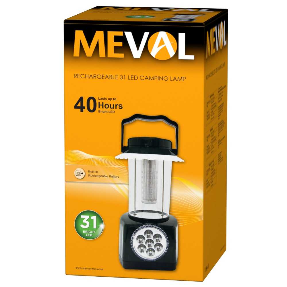 Jual MEVAL - 31 LED Camping Lamp - Putih | Jakmall.com