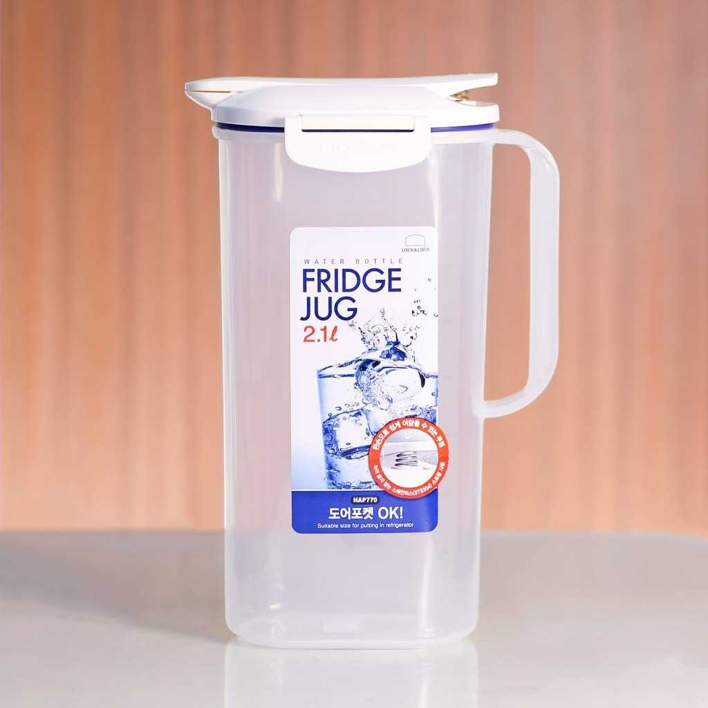 Jual Pitcher Teko Air Putih Minuman Fridge jug 2.1 Liter Bpa