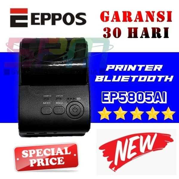 Jual Printer Bluetooth Thermal EPPOS EP5805AI 58mm - Android