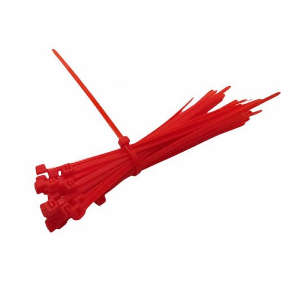 Jual MEVAL - Kabel Ties 3,6mm Cable Ties 15cm - Merah | Jakmall.com