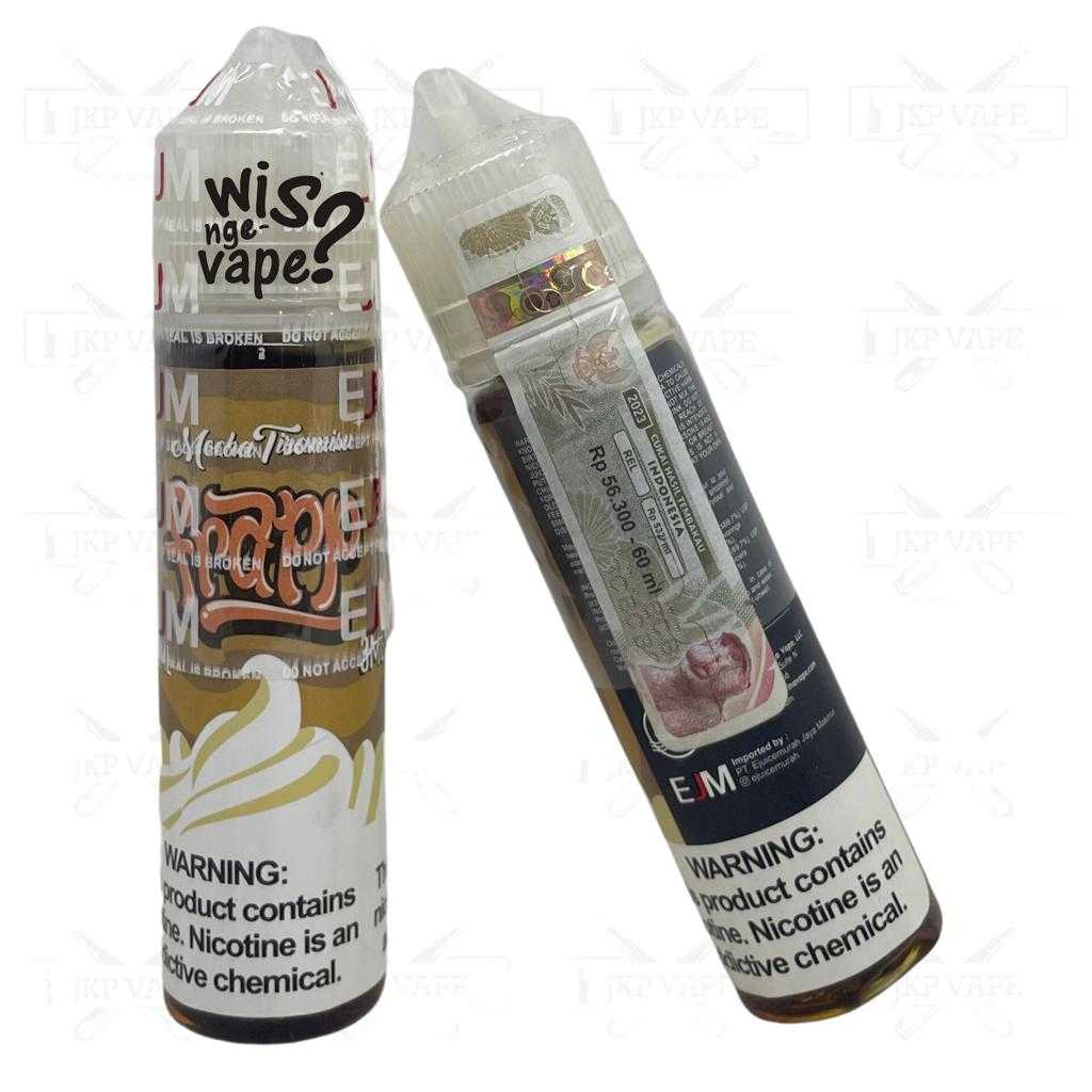 Jual Frapp Mocha Tiramisu 60ml - Liquid Vape By EJM USA | Jakmall.com