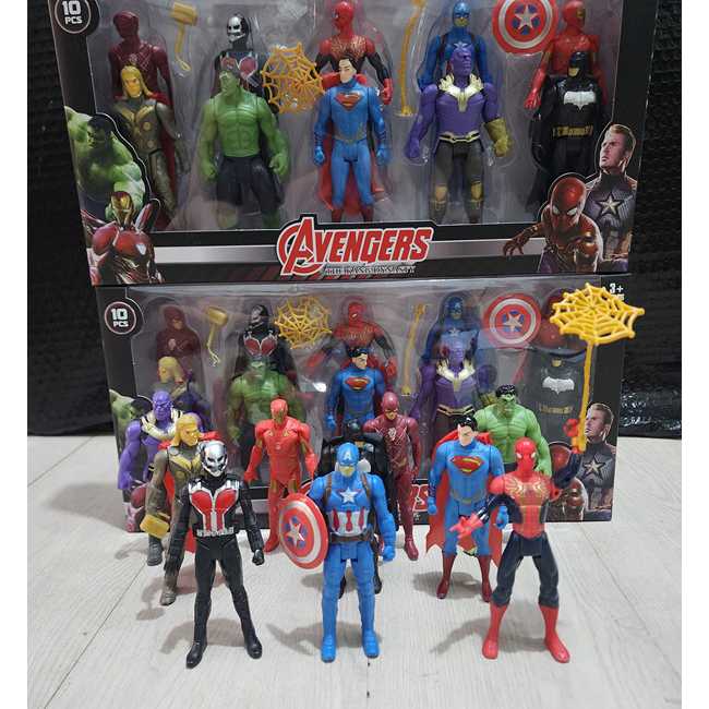 Jual MAINAN FIGURE AVENGERS SET ROBOT HERO AVENGER | Jakmall.com