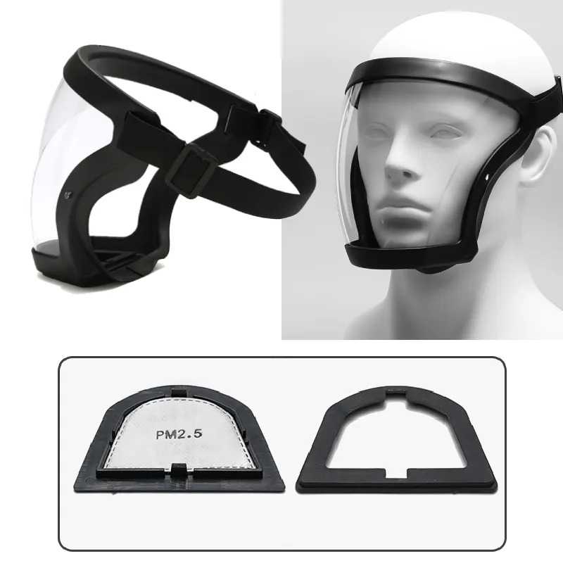 Jual KIND Masker Full Face Transparent Protective Mask Anti