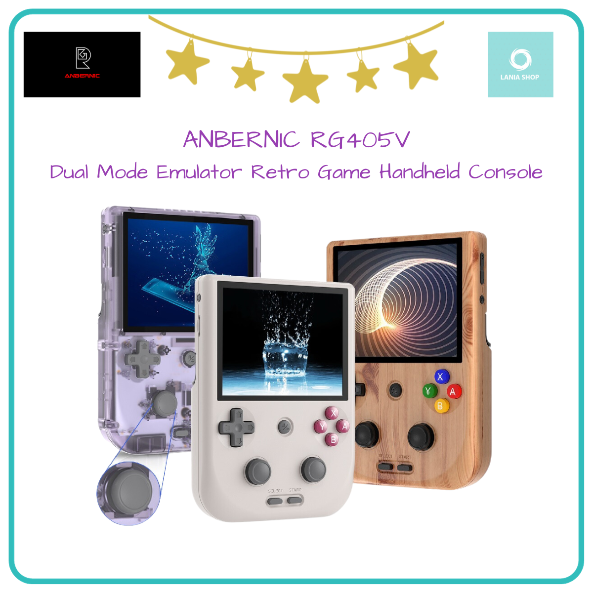 Jual ANBERNIC RG405V Dual Mode Emulator Retro Game Handheld