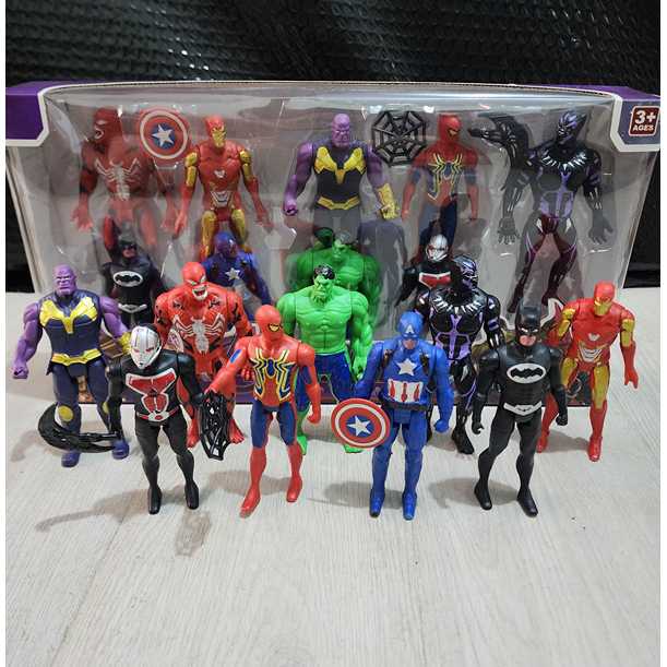 Jual MAINAN FIGURE AVENGERS SET ROBOT HERO AVENGER ISI9 | Jakmall.com