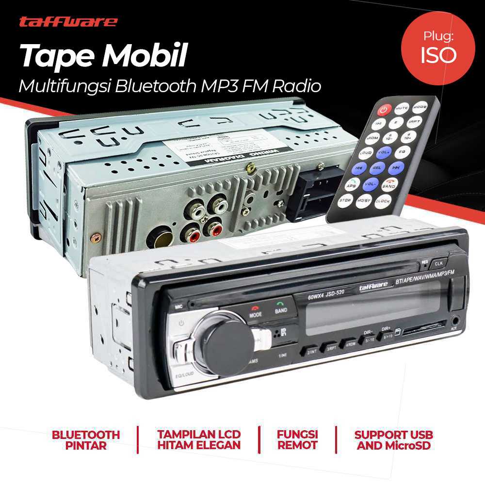 Jual Taffware Tape Mobil Audio Multifungsi Bluetooth MP3 FM