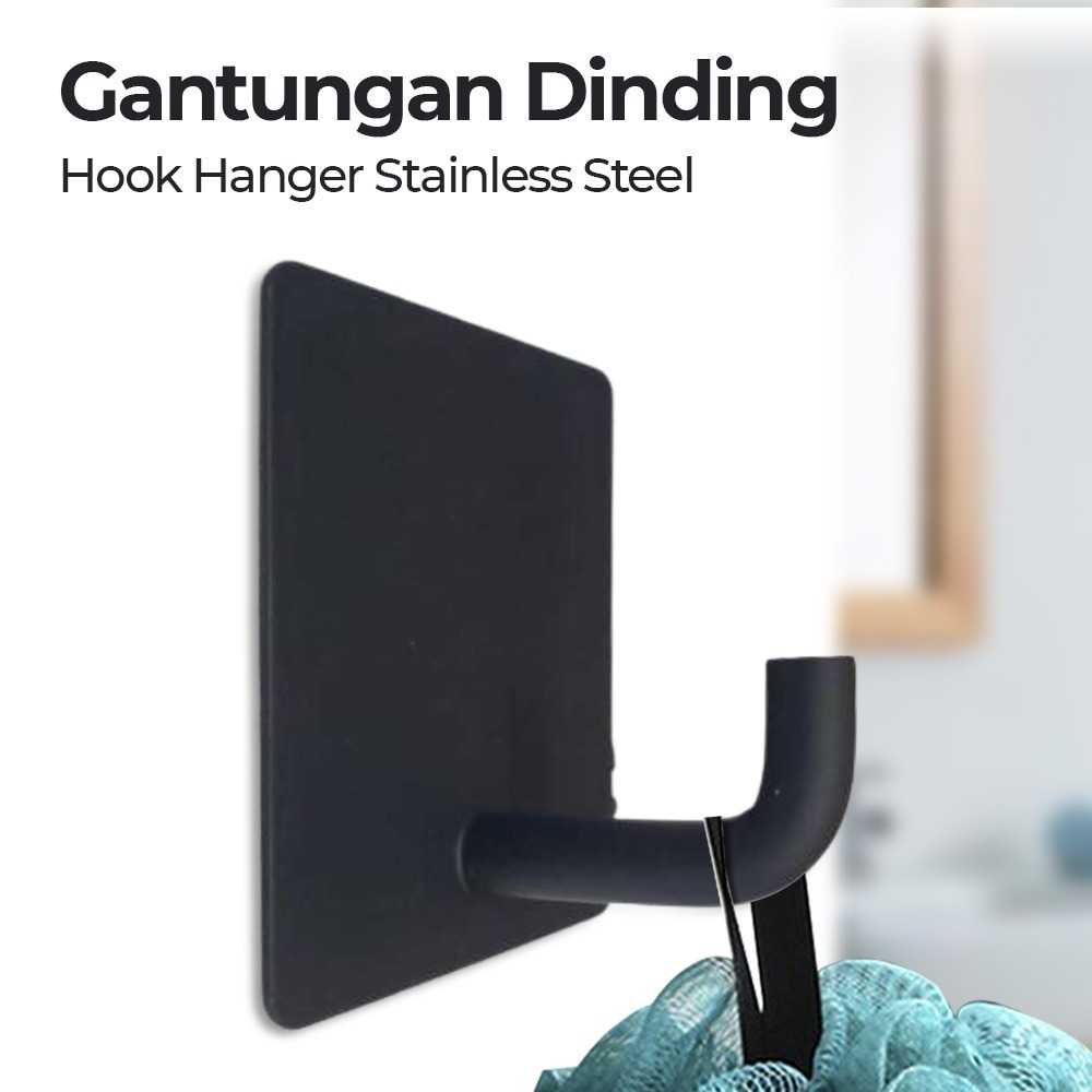 Jual Gantungan hook tempel dinding kamar lemari 4.5x4.5cm