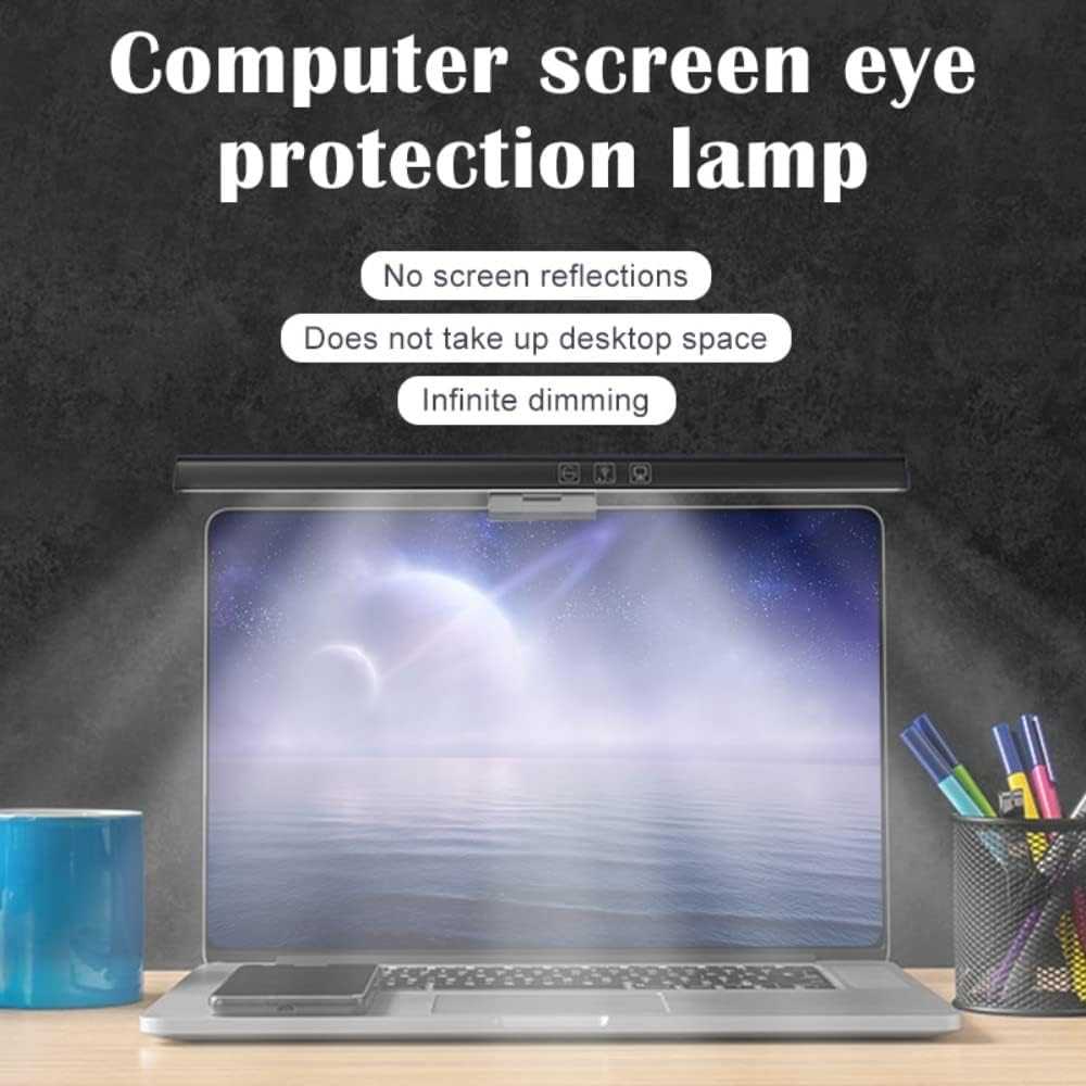 Jual HONEYE Lampu Monitor Clip Hanging Lamp Eye Protection Tri