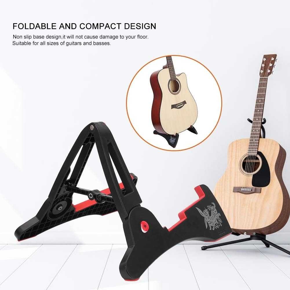 Jual AROMA Stand Gitar Portable Foldable Guitar Holder - AGS-03