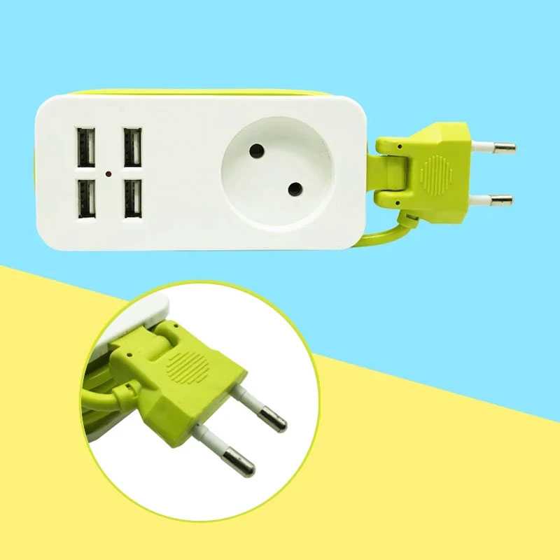 Jual Bolantedz Stop Kontak Colokan Listrik Universal 4 USB Port