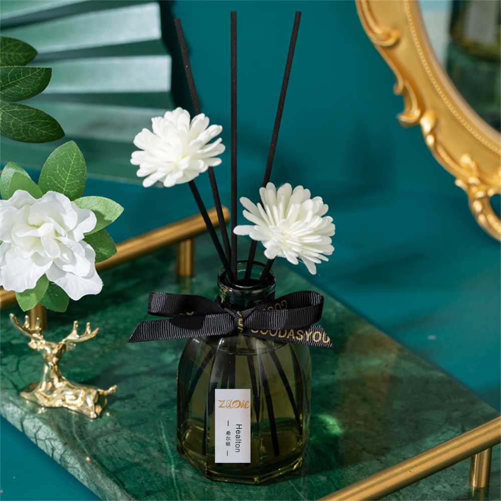 Jual ZUOHE Pengharum Ruangan Aromaterapi Reed Diffuser Rattan