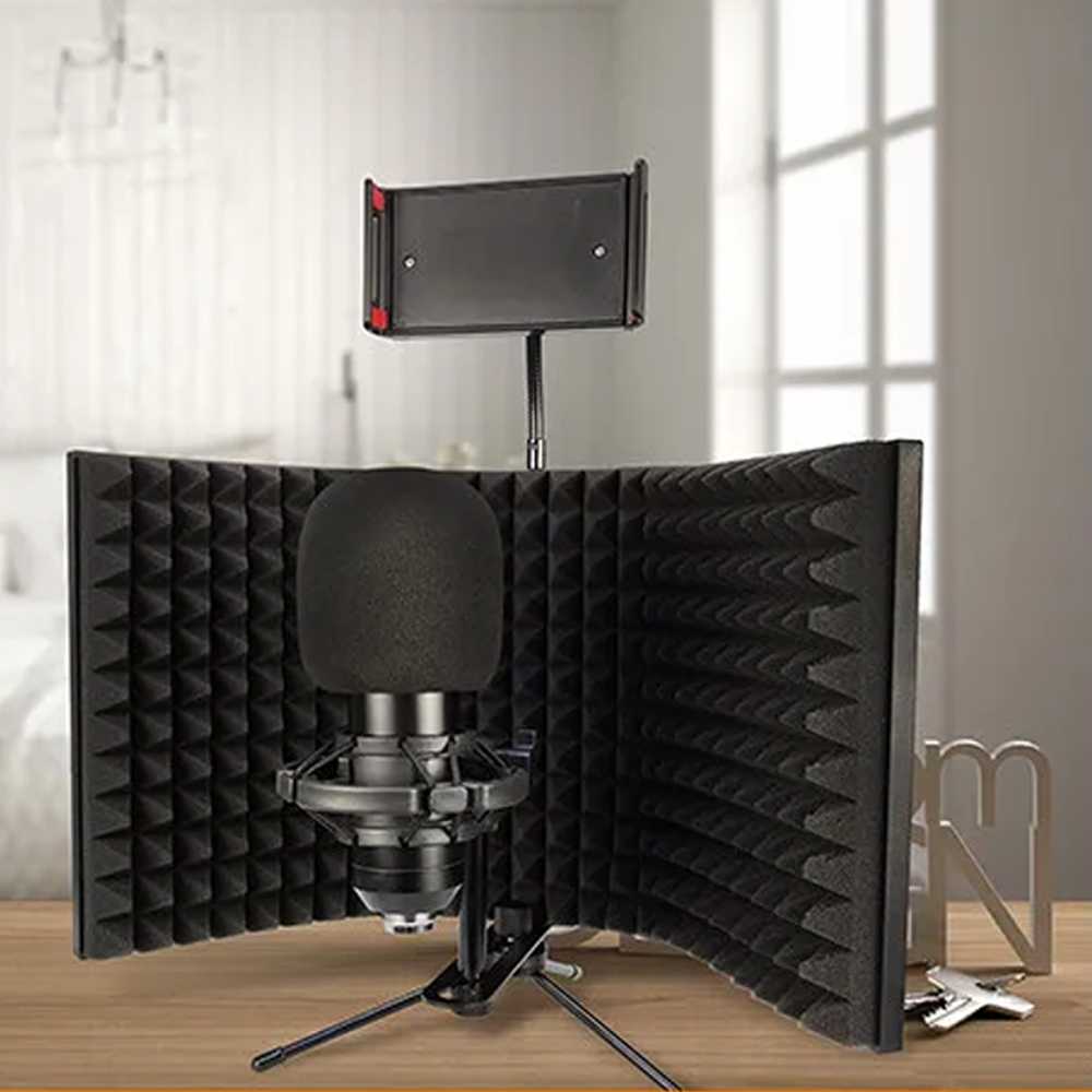 Jual ASHEN Peredam Suara Microphone Wind Screen Sound Insulation