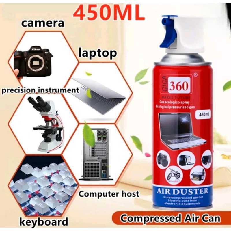 Jual GIGA 360 Air Duster High Pressure Compressed Gas Semprotan