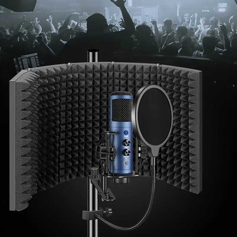 Jual Cardioid Microphone Wind Screen Noise Reduction Insulation