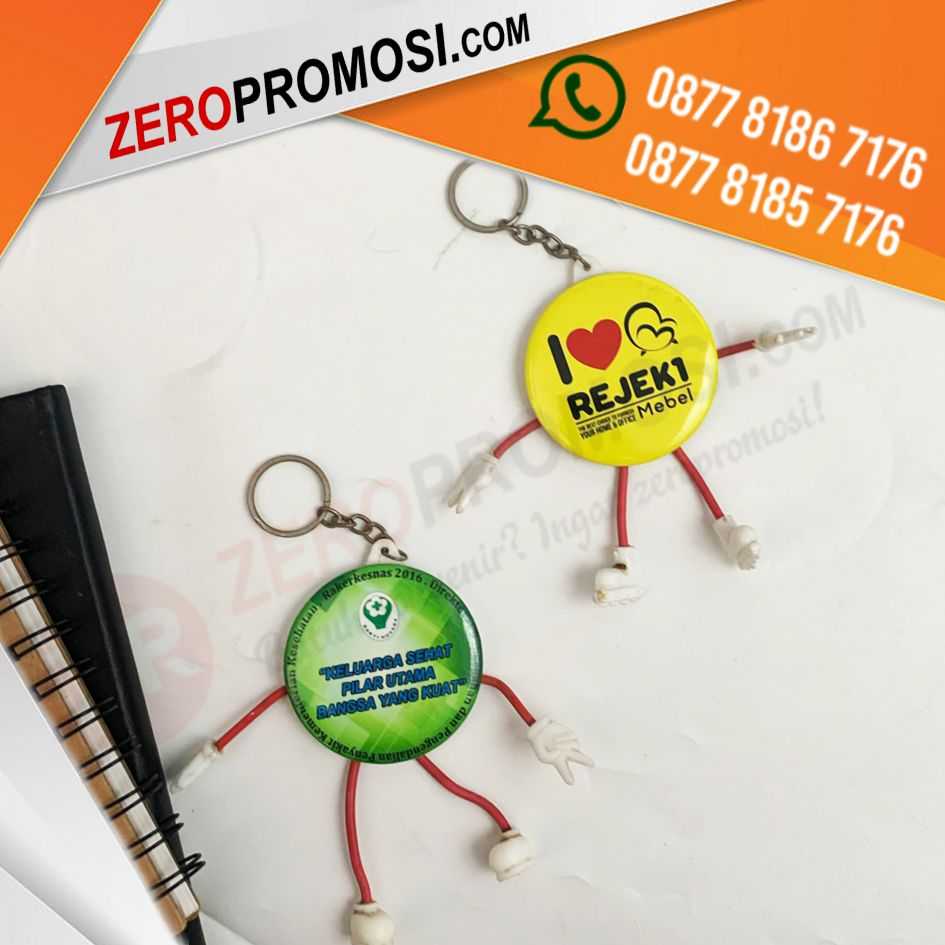 Jual PIN Gantungan Kunci Kaki Tangan dengan Ukuran 4,4cm dan