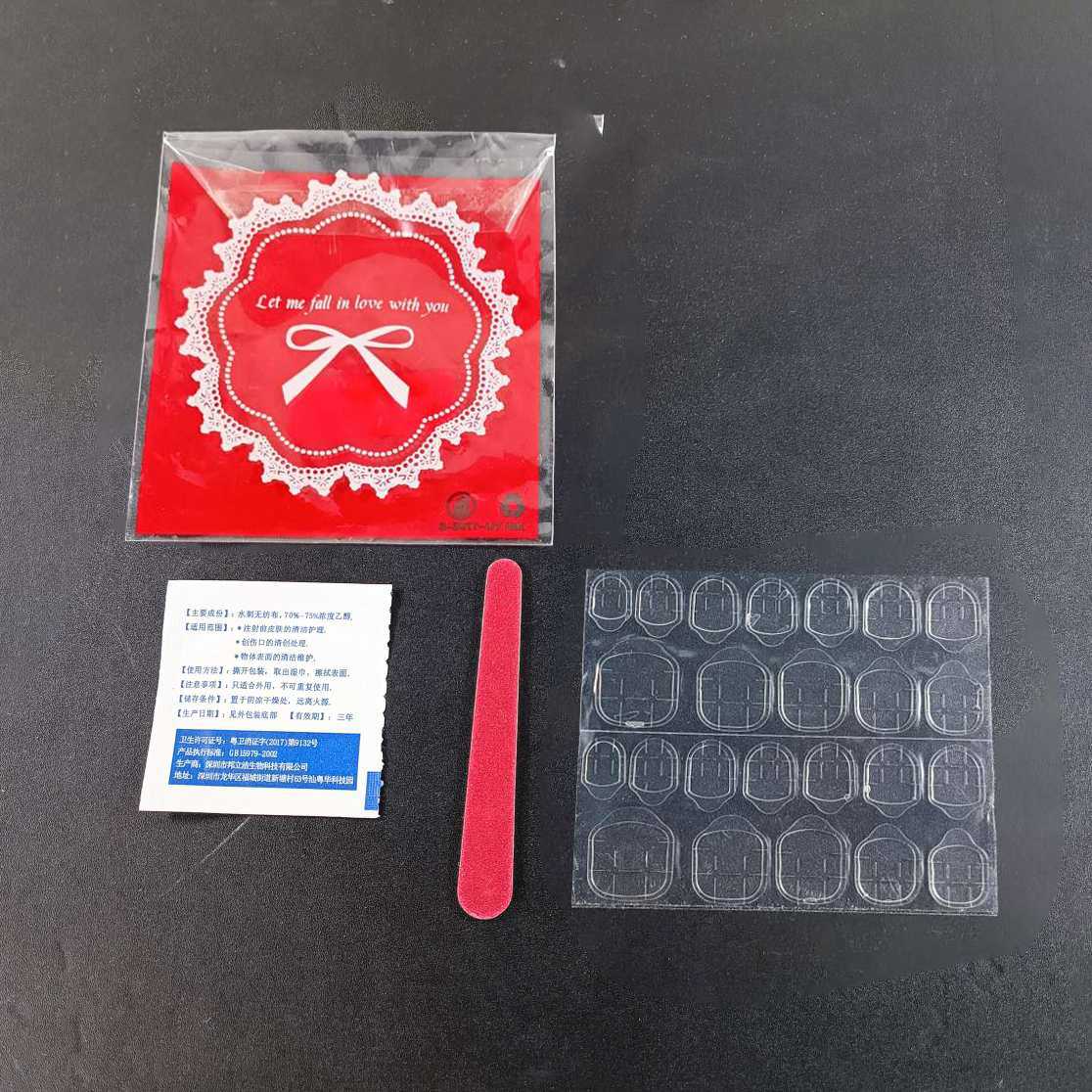 Jual ELECOOL Lem Kuku Palsu Jelly Gel Sticker Nail Glue 24 PCS