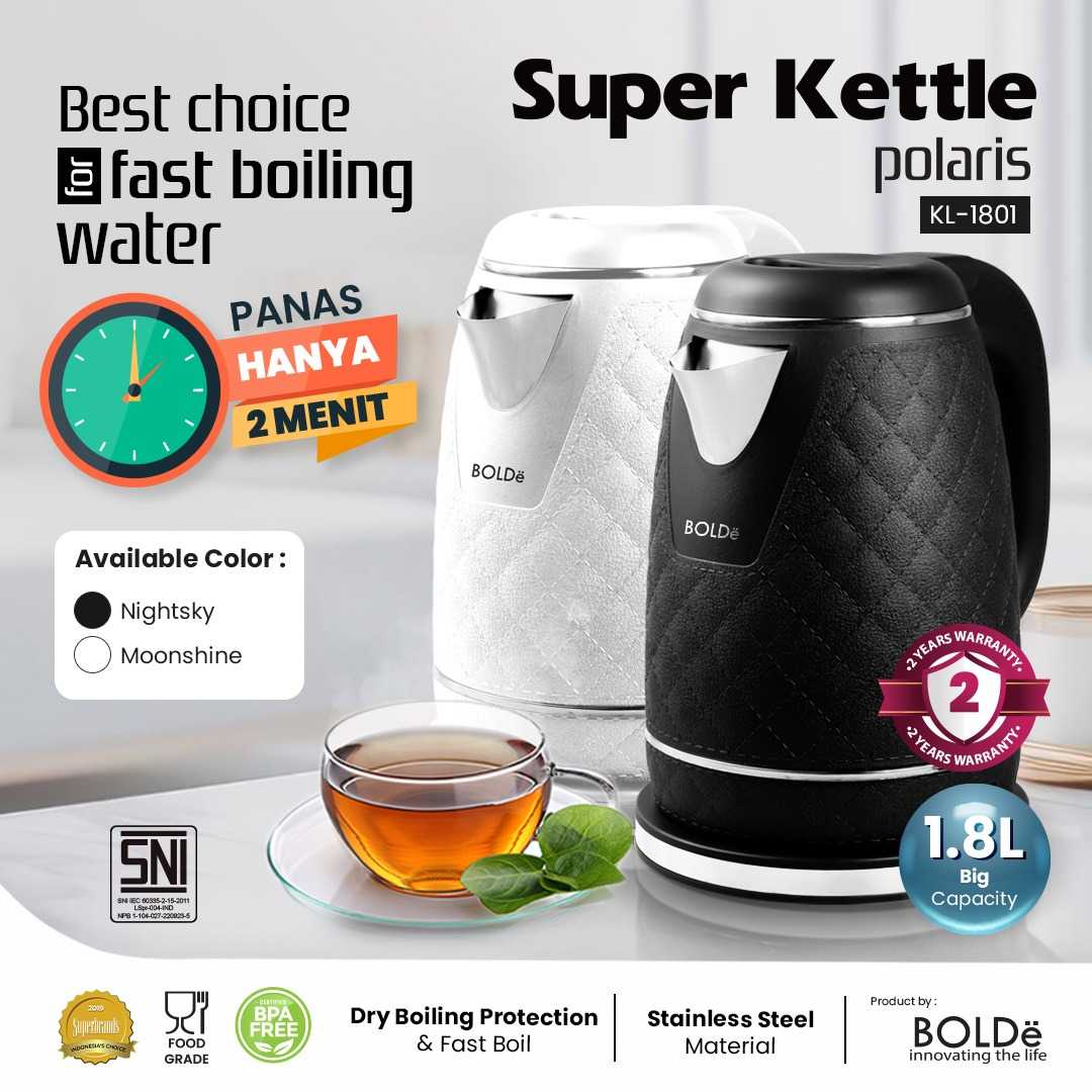 Jual Bolde Super Kettle Polaris-kettle listrik | Jakmall.com